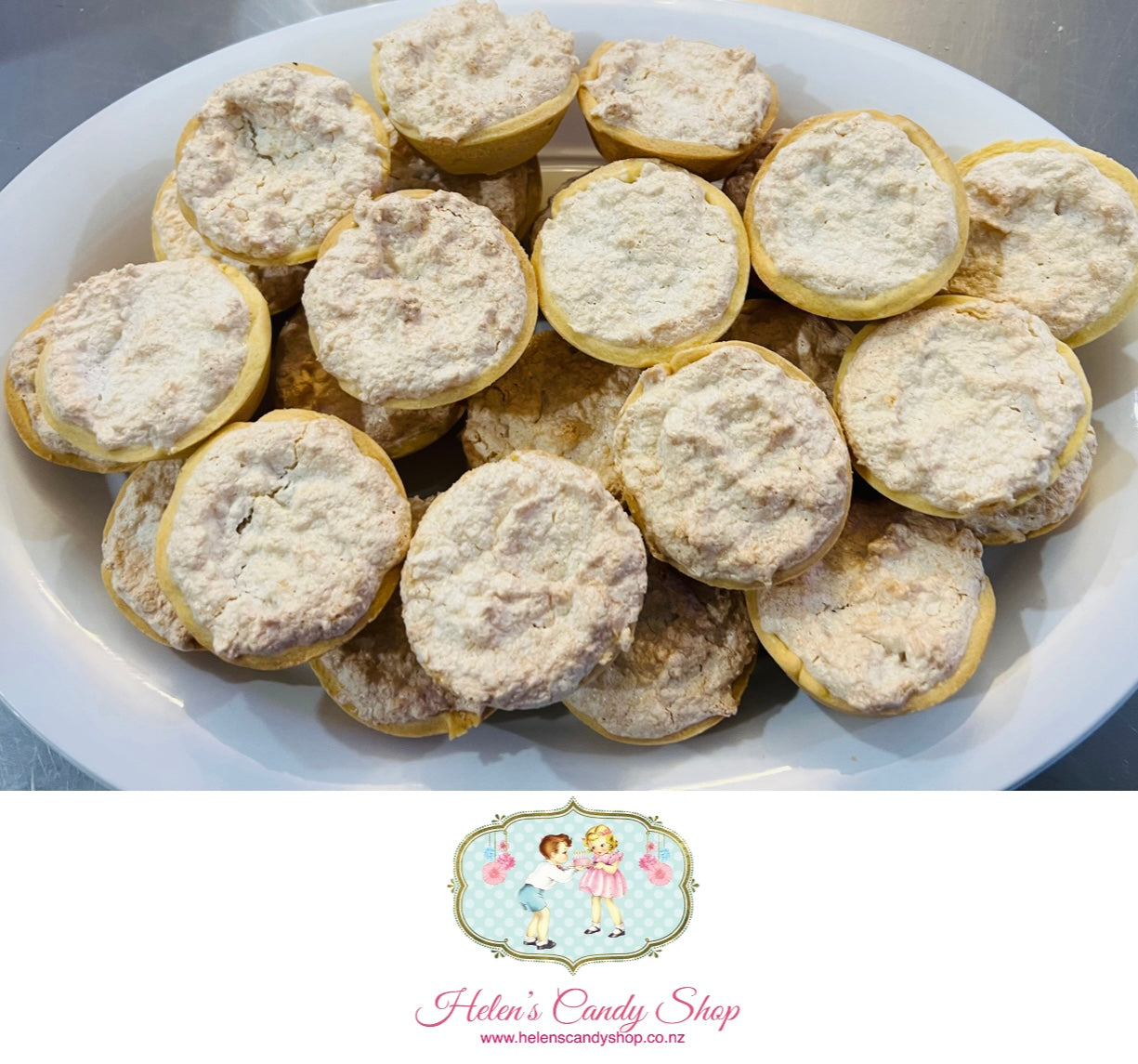 Hertzoggies - Jam Filled Tartlets Platter of 24 – Helen's Candy Shop