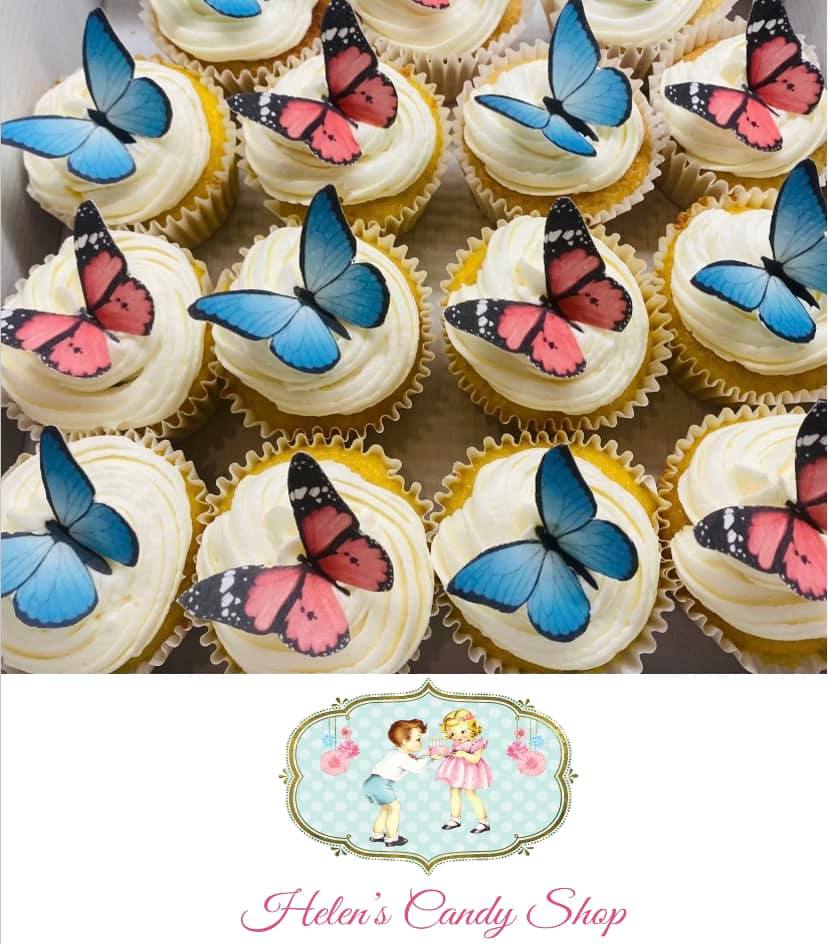 Customised Cupcakes with Edible Images – Helen's Candy Shop