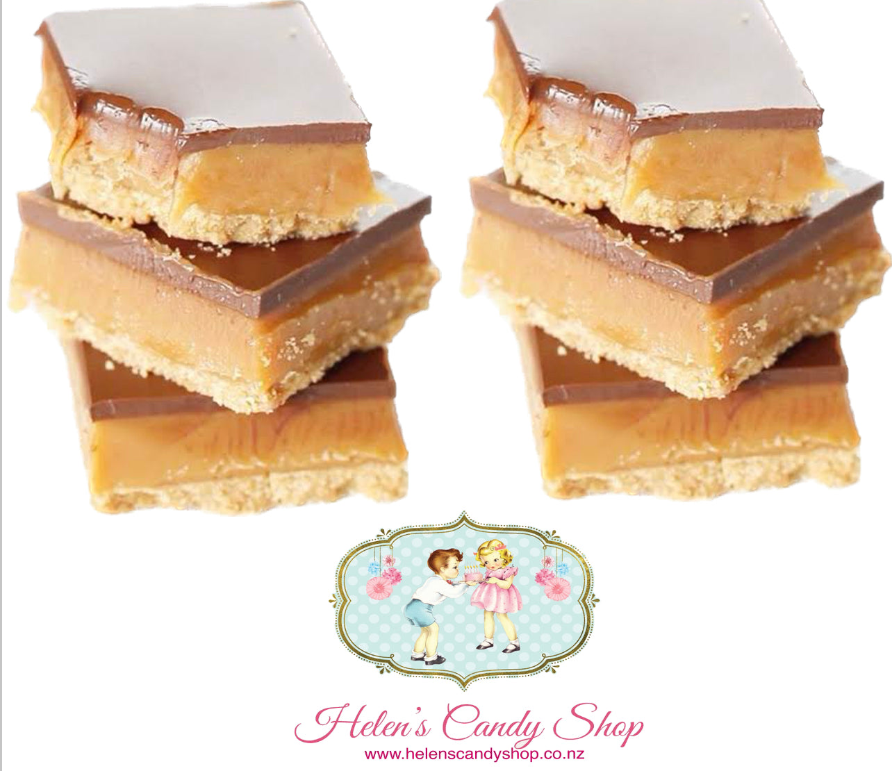 Caramel Slice Platter – Helen's Candy Shop