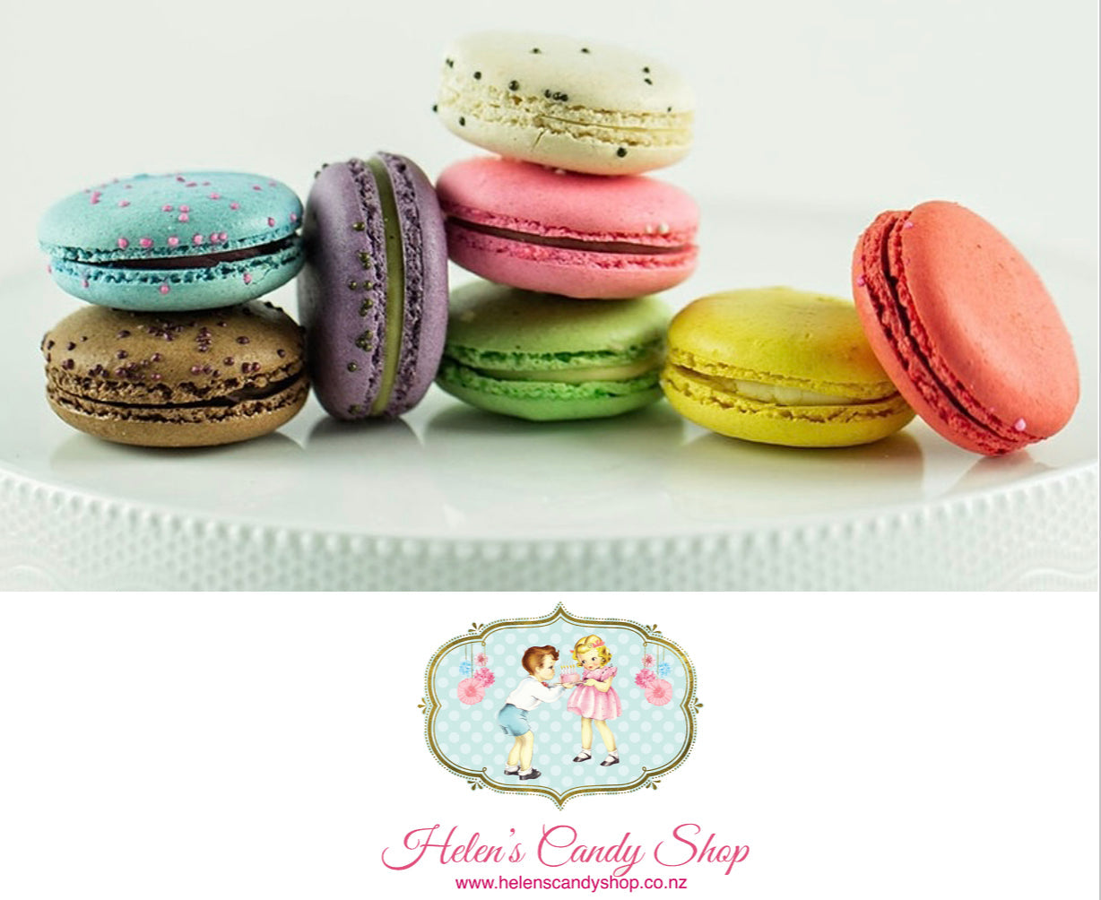 Macarons Catering Platter 24 pieces – Helen's Candy Shop
